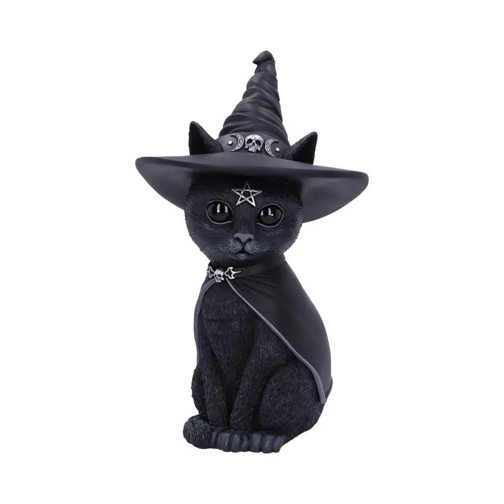 Figurine Purrah Cuties - Chat Mystique 30 cm | Résine Peinte à la Main ...